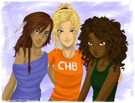 Heroes Of Olympus The Girls By Flockeinc On Deviantart