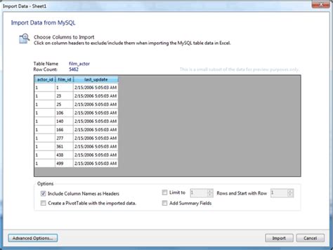 Insert Data Excel Ke Mysql Dengan Mysql For Excel Ayo Ngoding