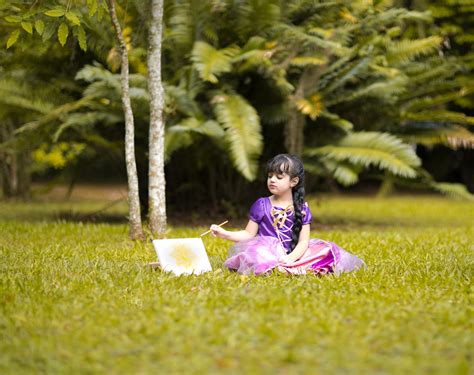 Infantil Ensaio Da Alice Tema Rapunzel Jardim Botânico Rj