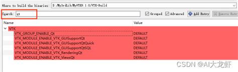 Vtk源码编译安装记录与教程（vs2019qt5152pcl1121vtk910配置，超详细）vtk配置 Csdn博客