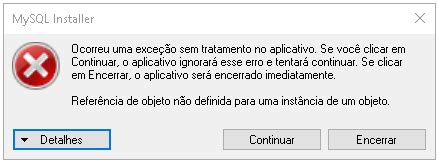 Erro Ao Configurar O MySQL Server SQL MySQL Manipule E Consulte Dados Solucionado