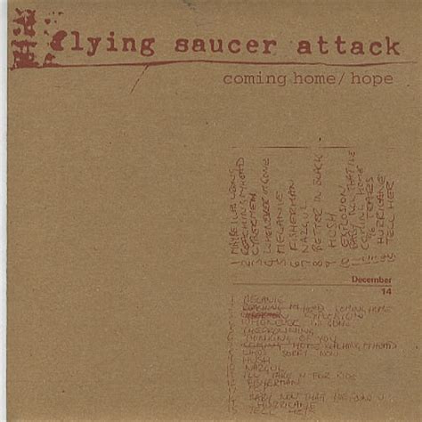 Flying Saucer Attack Coming Home Uk 7 Vinyl —