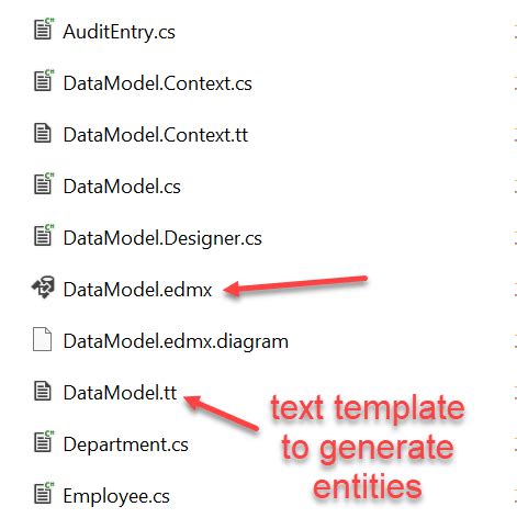 Using EDMX File And T4 In NET Core To Generate Code Entities DTO API Services Etc DEV
