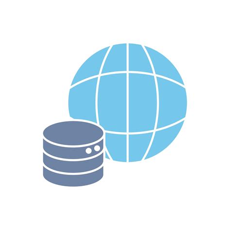 Global Data Concept Line Icon Simple Element Illustration Global Data