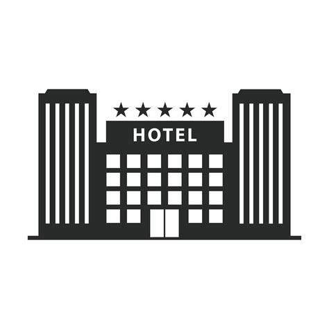 Hotel Icon Graphic Vector Design Illustration 26753829 Vector Art At