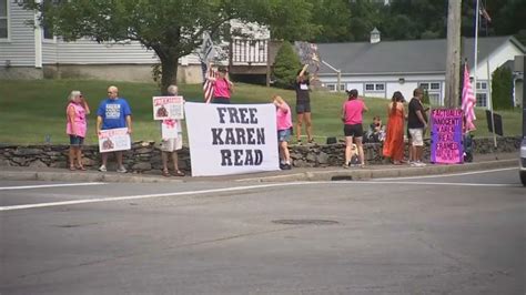 Karen Read Supporters Standout Across Massachusetts Nbc Boston