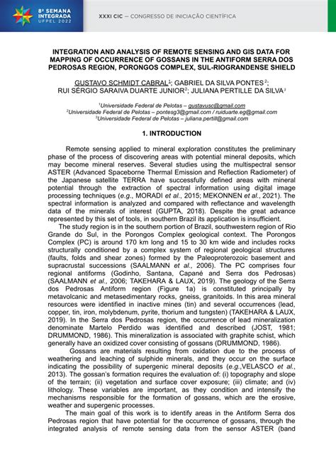 Pdf Integration And Analysis Of Remote Sensing And Gis Data For