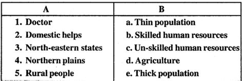 Icse Class 8 Geography Chapter Human Resources