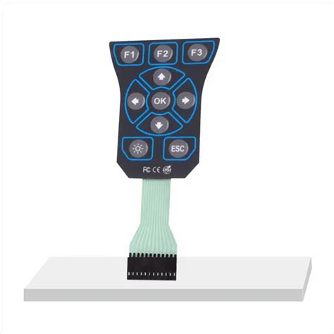 factory customized 4x4 matrix membrane switch membrane keyboard
