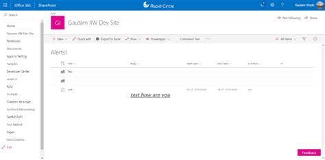 Spfx List Extension Command Set Open Custom Side Panel Sharepoint