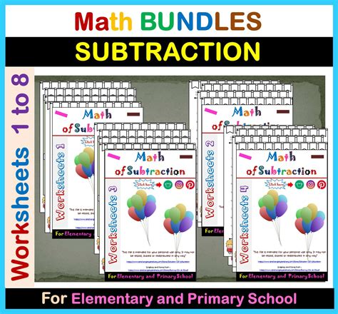 Subtraction With 6 To 10 Math Subtraction Worksheets Subtraction Word Problems Made By Subtraction With 6 To 10 Math Subtraction Worksheets Subtraction Word Problems Made By