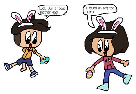 Easter Twins By Redpandagirl2k5 On Deviantart