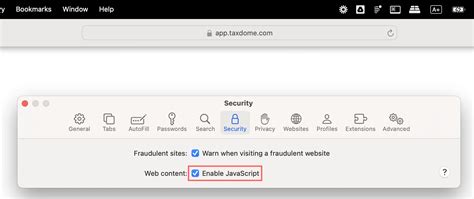 How To Enable JavaScript In Your Browser TaxDome Help Center
