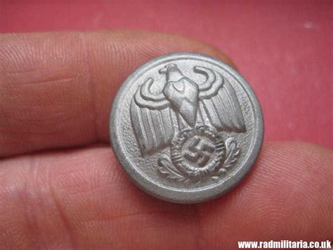 Sold And Ww2 Original German Diplomatic Corps Or Rmbo Button “assmann