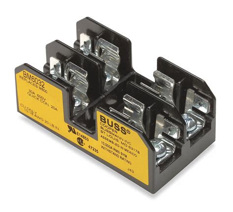 Fuse Block Fuse UL Class H Grainger