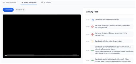 Sherlock Ai Interview Proctoring Agent