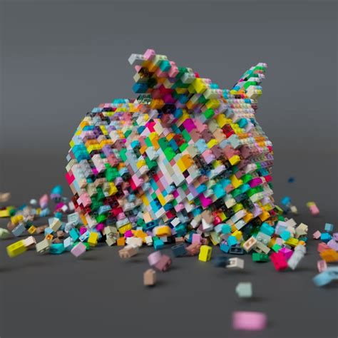 Lego Mesh Builder R Houdini