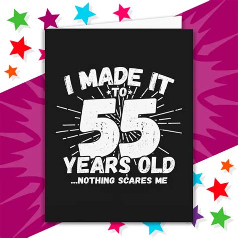 55 Year Old Sarcastic Meme Funny 55th Birthday Card Zazzle