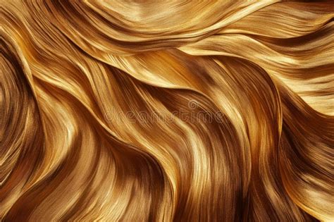 Abstract Liquid Gold Texture Smooth And Glossy Waves Of Bright