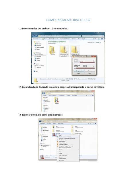 Como Instalar Oracle 11g Pdf Java Lenguaje De Programación