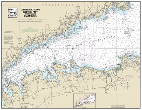 Rec Ny 12363 Long Island Sound Western Part Custom Chart Pilot Test
