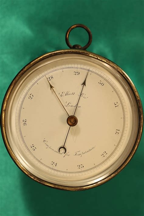 Early Elliott Brothers Aneroid Barometer By Naudet No 14 C1864 Vavasseur Antiques