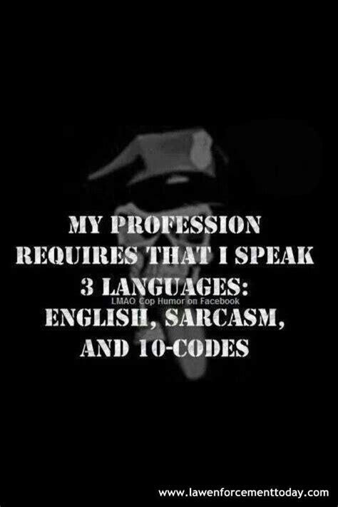 10 Codes Black And White Police Humor Photo