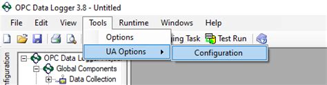 Exploring Opc Ua Configuring Opc Data Logger For Opc Ua Servers
