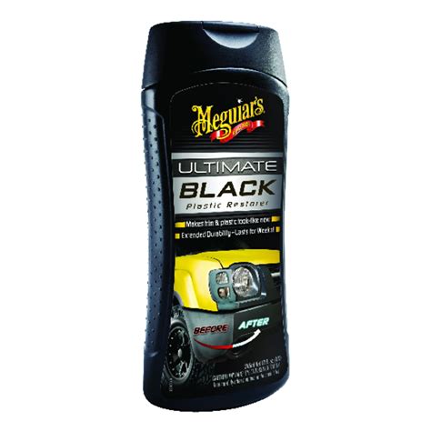 Ultimate Black Car Plastic Restorer For Exterior Trim And Bumpers