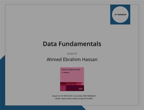 ahmed ebrahim on linkedin ibm datafundamentals dataskills