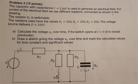 How Do I Approach This Problem RC R ElectricalEngineering