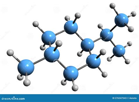 3d Image Of Isopropyl Palmitate Skeletal Formula