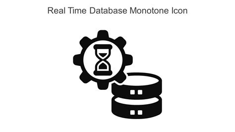 Real Time Database Monotone Icon In Powerpoint Pptx Png And Editable Eps Format Ppt Powerpoint