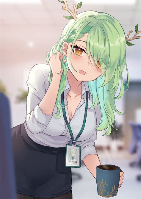 Ceres Fauna Hololive And 1 More Drawn By Ten Chan Eternal S Danbooru