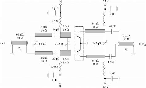 42 Shows The Schematic Diagram Of A Two Octave High Power Transistor