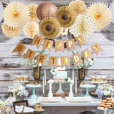 Rustic Birthday Decorations