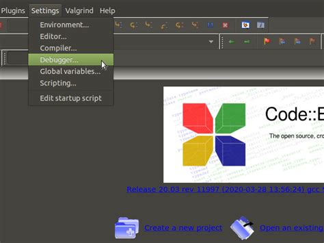 Filecodeblock Menusettingsdebugger Variscite Wiki