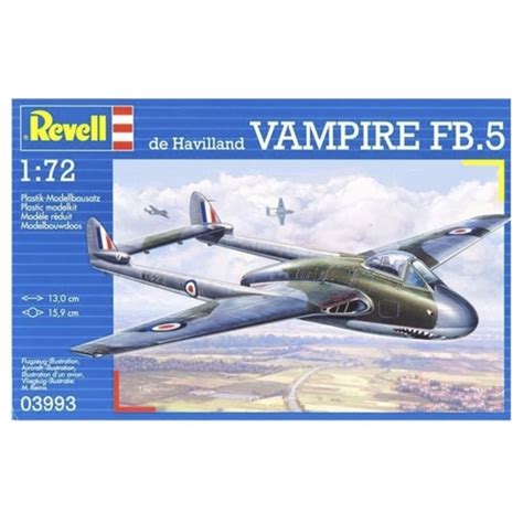 British Jet Fighter De Havilland Vampire Assembly Model ᐉ —