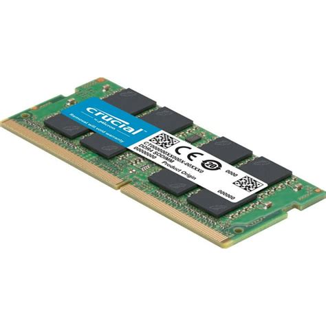Crucial 8 Gb Single Ddr4 2400 Mt S Pc4 19200 Sr X8 Sodimm 260 Pines Memoria Ct8g4sfs824a
