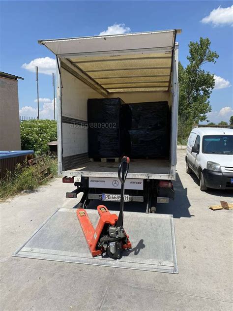 Транспортни услуги камион със падащ борд до 3 5т бус до1 5т и мотокар до 1 5т товароподе