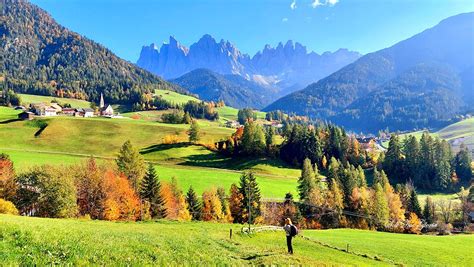 돌로미티의 산타 막달레나