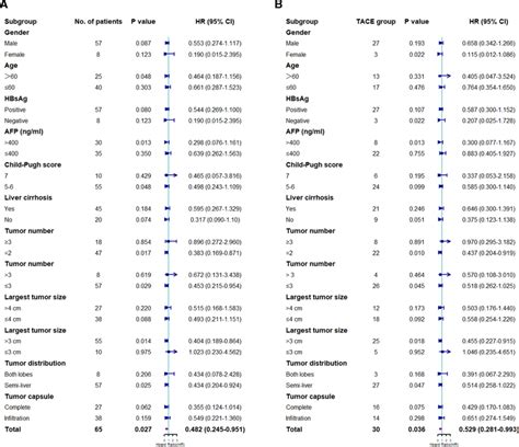 Subgroup Analyses Of Overall Survival A And Progression Free Survival Download Scientific