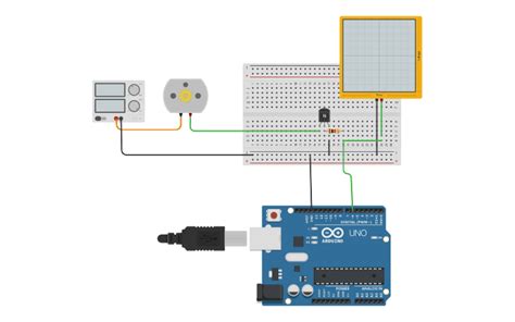 Circuit Design Control De Velocidad Basico De Un Motor Dc Con Pwm Y Arduino Tinkercad