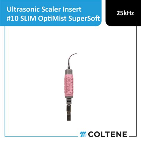 Ultrasonic Scaler Insert 10 Slim Optimist 25 Khz Sa Dental
