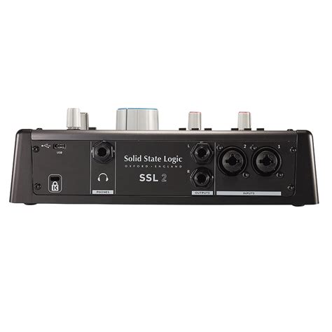Solid State Logic Ssl 2 2 In 2 Out Usb Audio Interface W Ssl Designed Mic Preamps