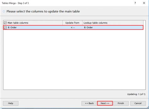 easily update or merge tables by matching column from two worksheets workbooks in excel