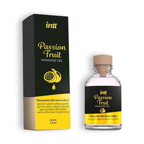 Съедобный Массажный Гель для Интимных Зон Intt Passion Fruit 30 Мл Ua