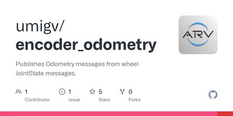 Github Umigvencoderodometry Publishes Odometry Messages From Wheel