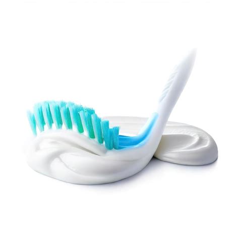 Premium Ai Image Toothpaste Toothbrush Isolated On White Background