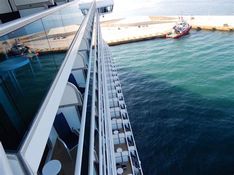 Extended Angled Balcony On The Sky Princess Cruises Cruise Critic